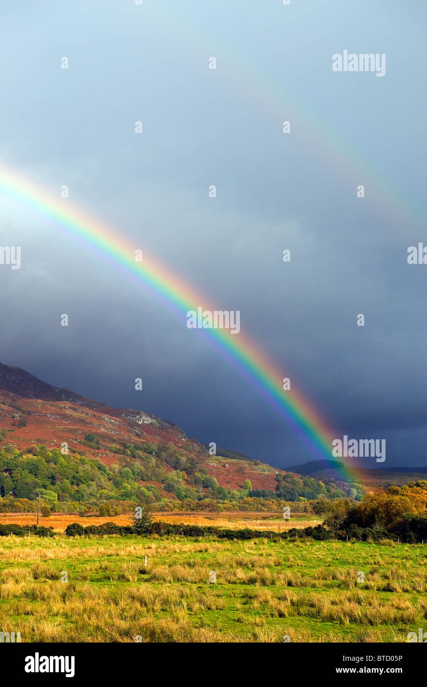 Rainbow Scotland Landscape Argyll High Resolution Stock Photography and ...