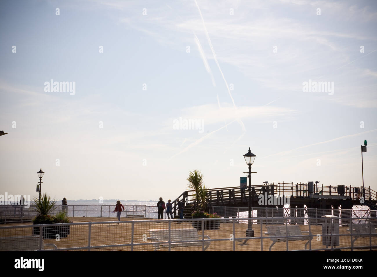Looking out across to Victoria pier, River Humber, Hull Stock Photo - Alamy