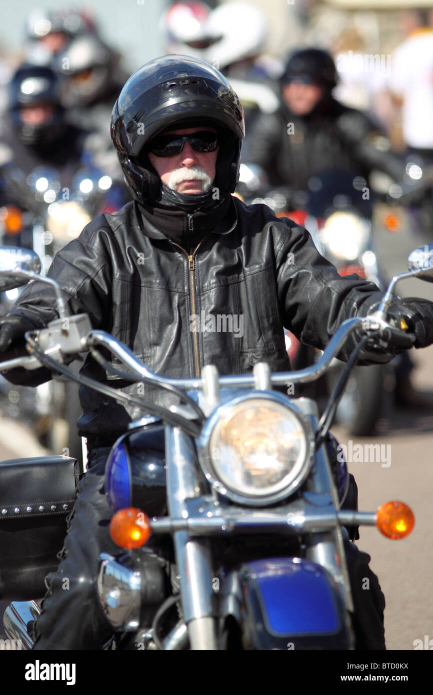 Ace Cafe London to Brighton motorcycle rally Stock Photo - Alamy