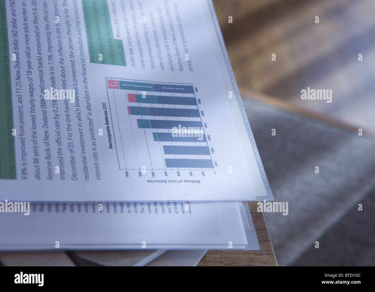 Stack of papers Stock Photo - Alamy