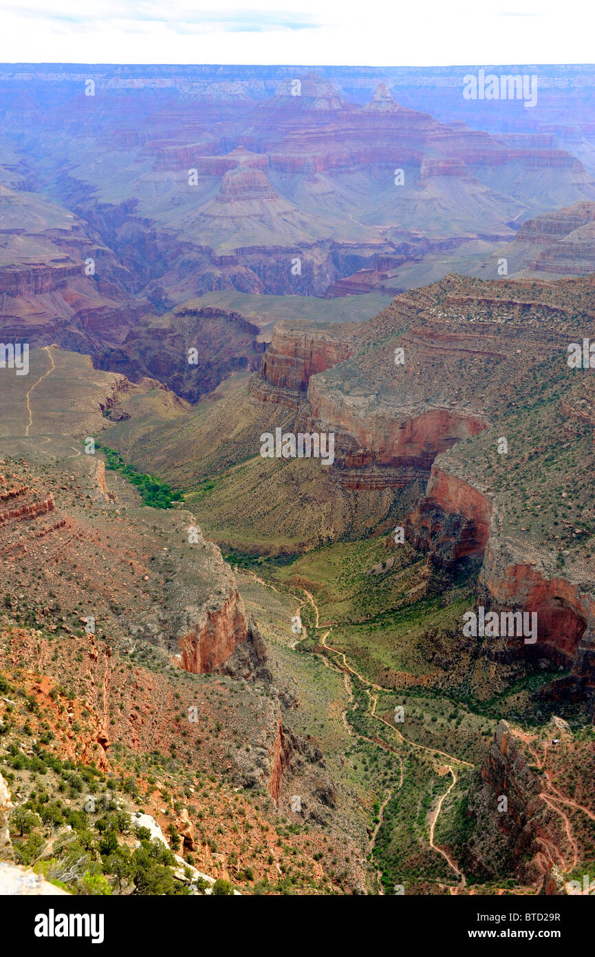 Bright Angel Fault Grand Canyon National Park Arizona Stock Photo - Alamy