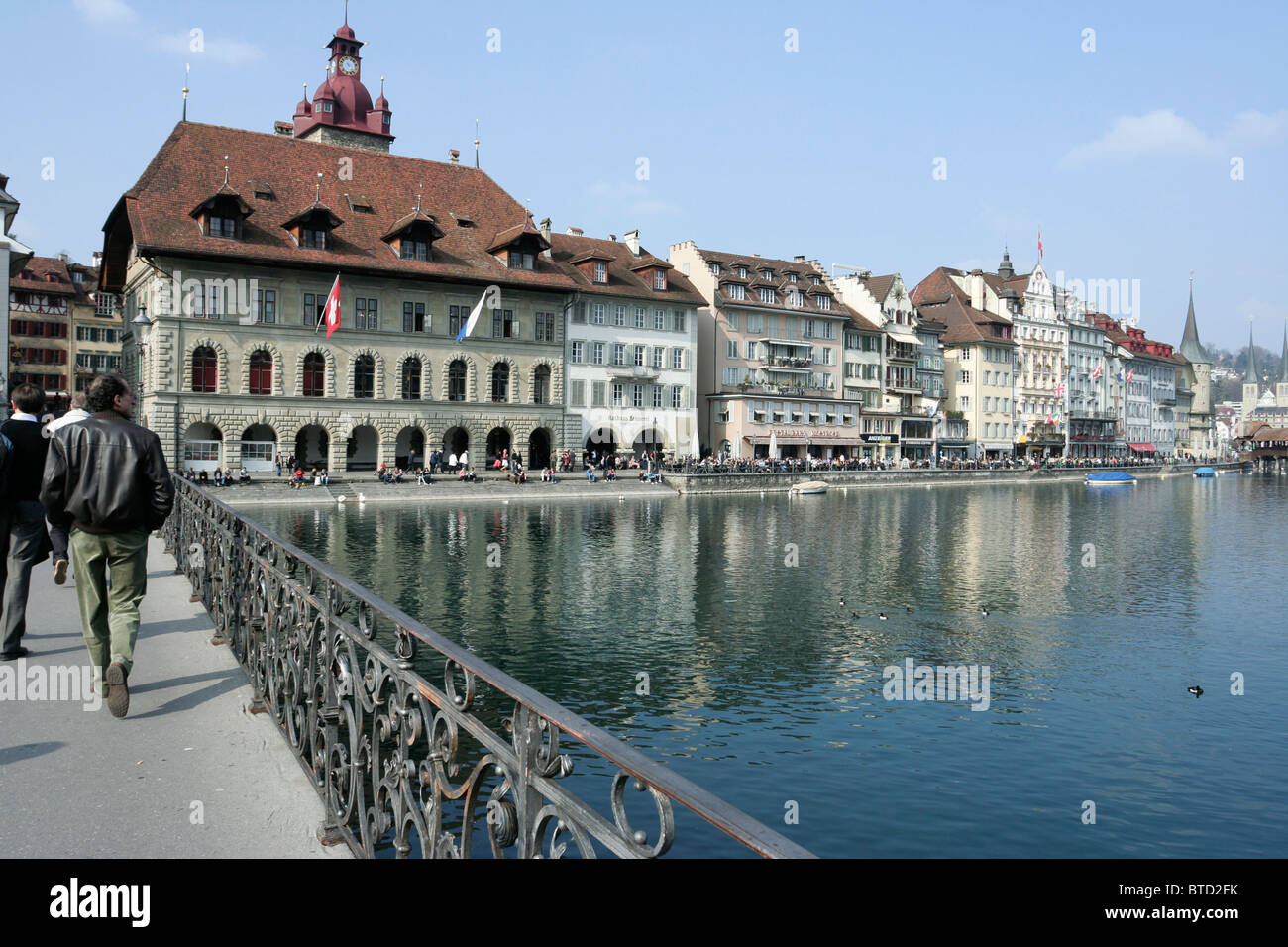 Lucerne street view hi-res stock photography and images - Alamy