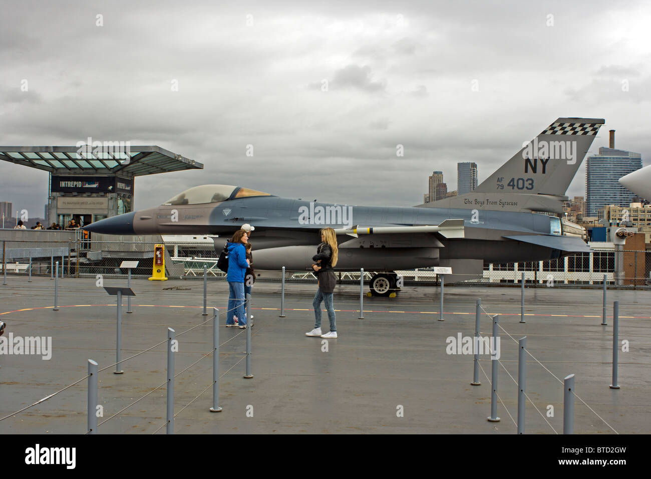Historic Aircraft on board USS Intrepid at the Intrepid Sea, Air and ...