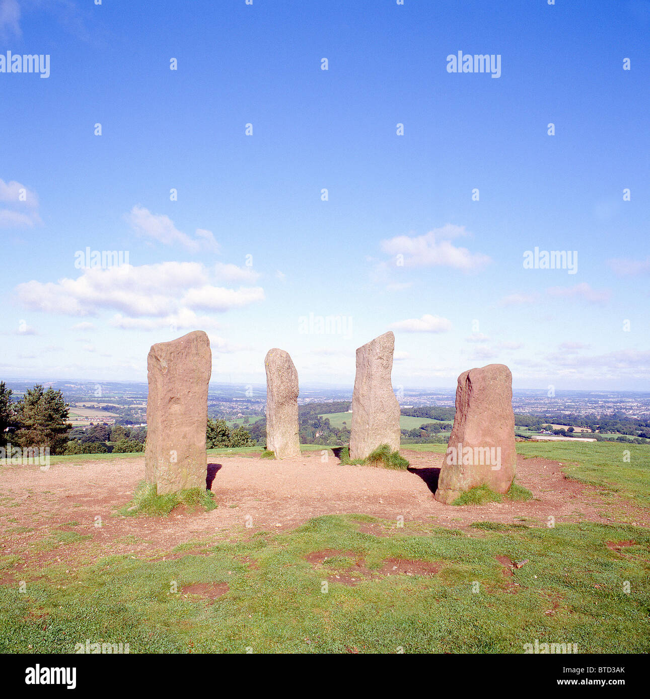 National trust clent hills hi-res stock photography and images - Alamy