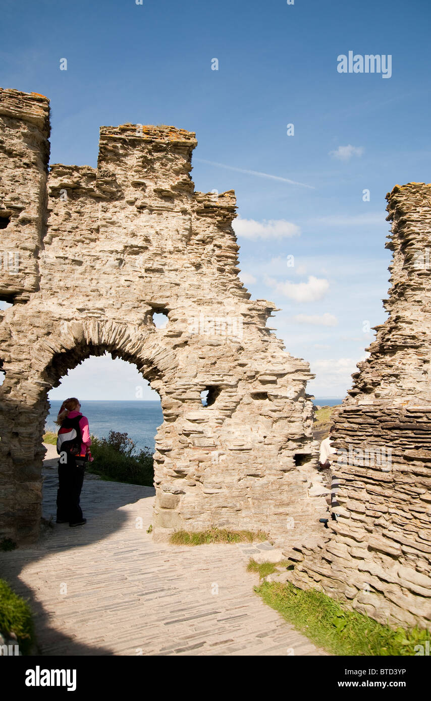 King arthurs castle hi-res stock photography and images - Alamy