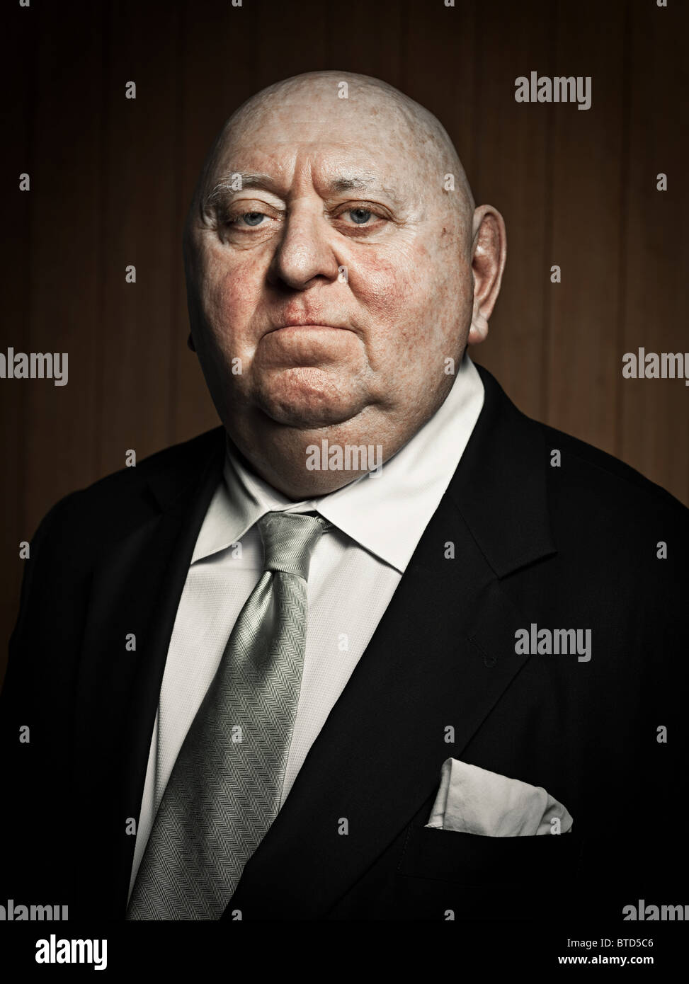 Old man fat portrait hi-res stock photography and images - Alamy