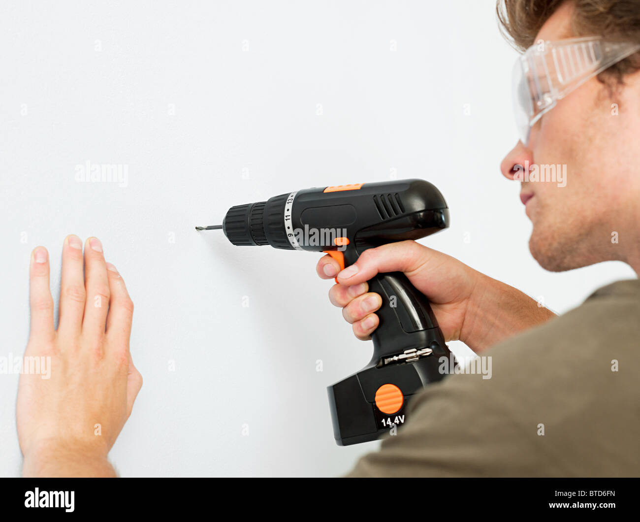 Electric drill hi-res stock photography and images - Alamy