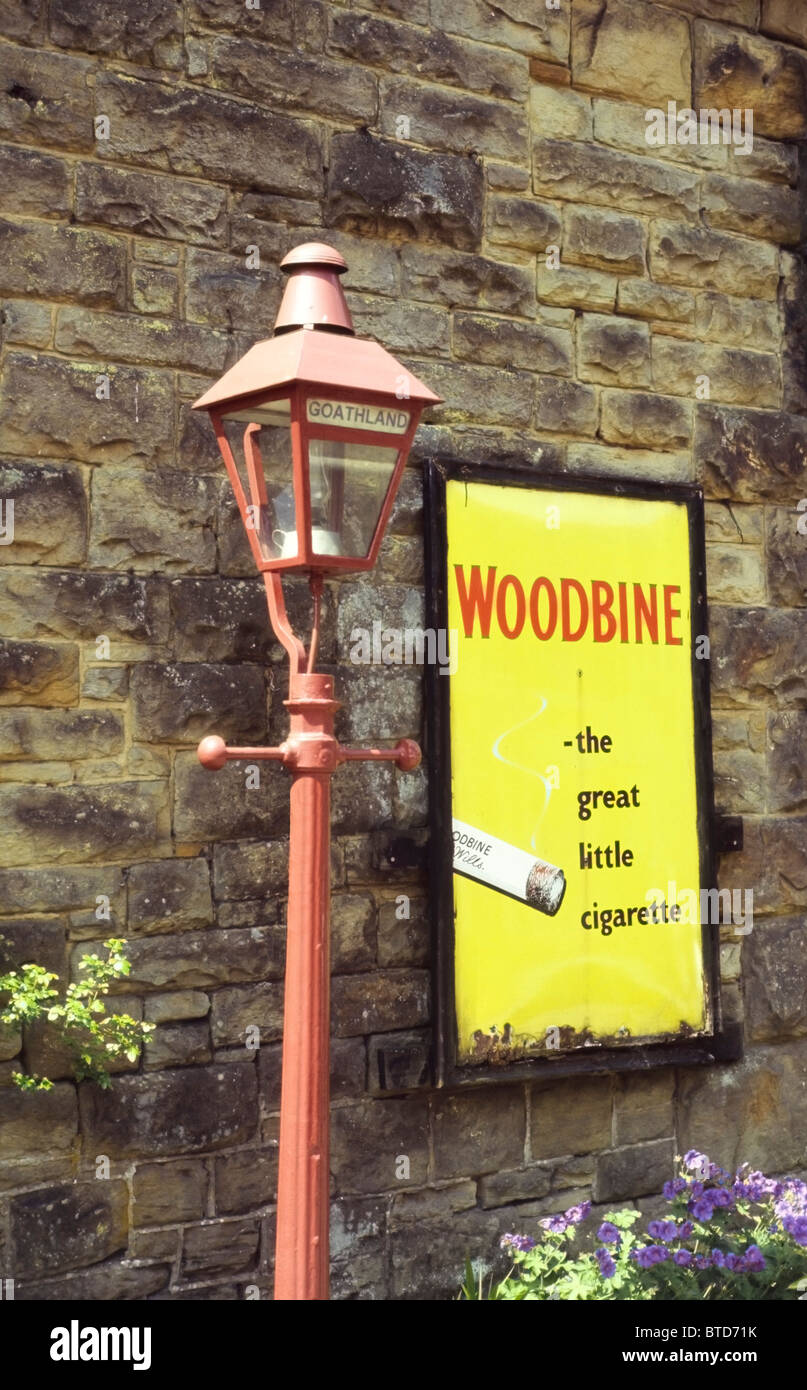 Old Station Sign Goathland North Yorkshire United Kingdom Stock Photo ...