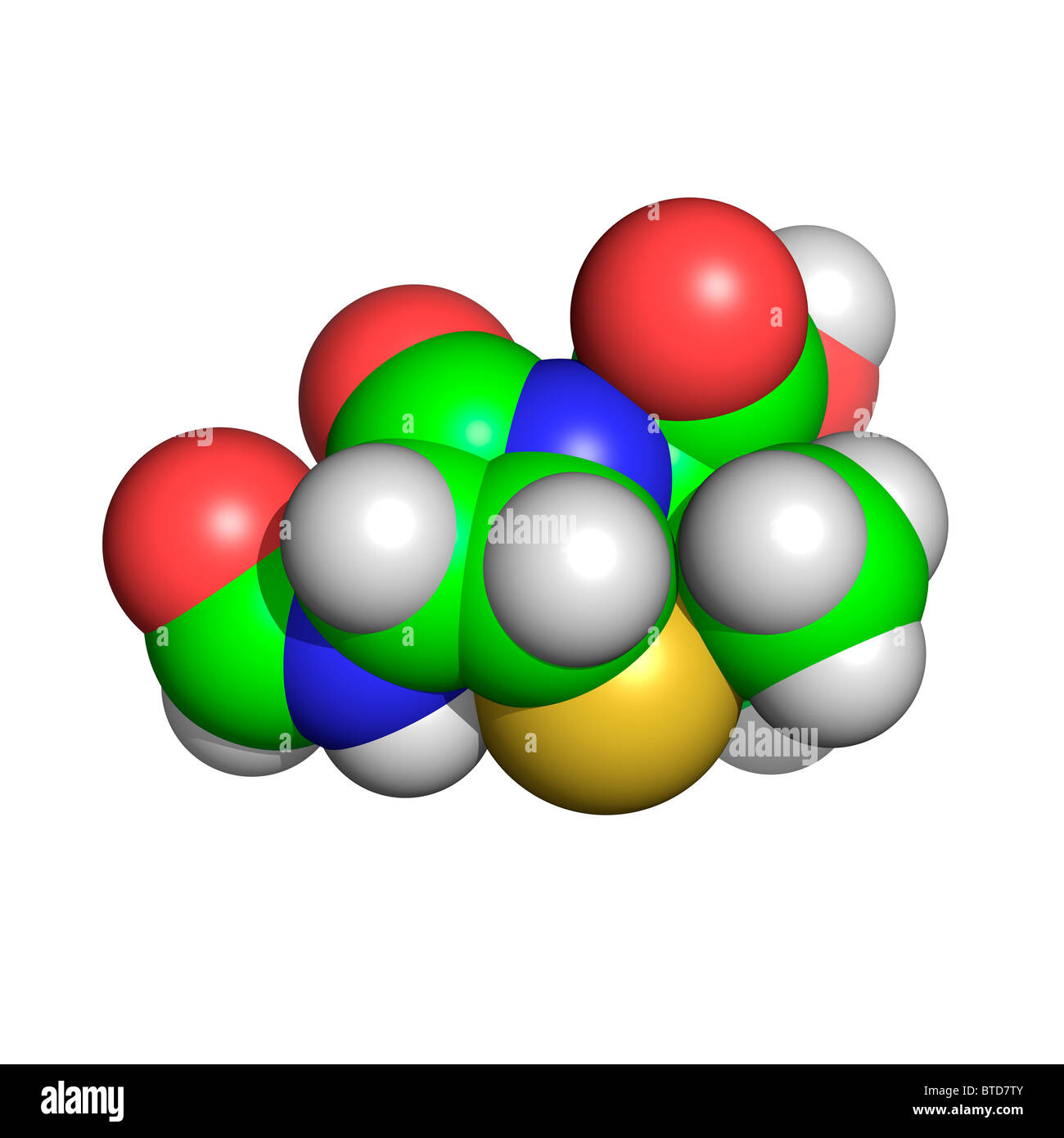 Penicillin molecule structure hi-res stock photography and images - Alamy