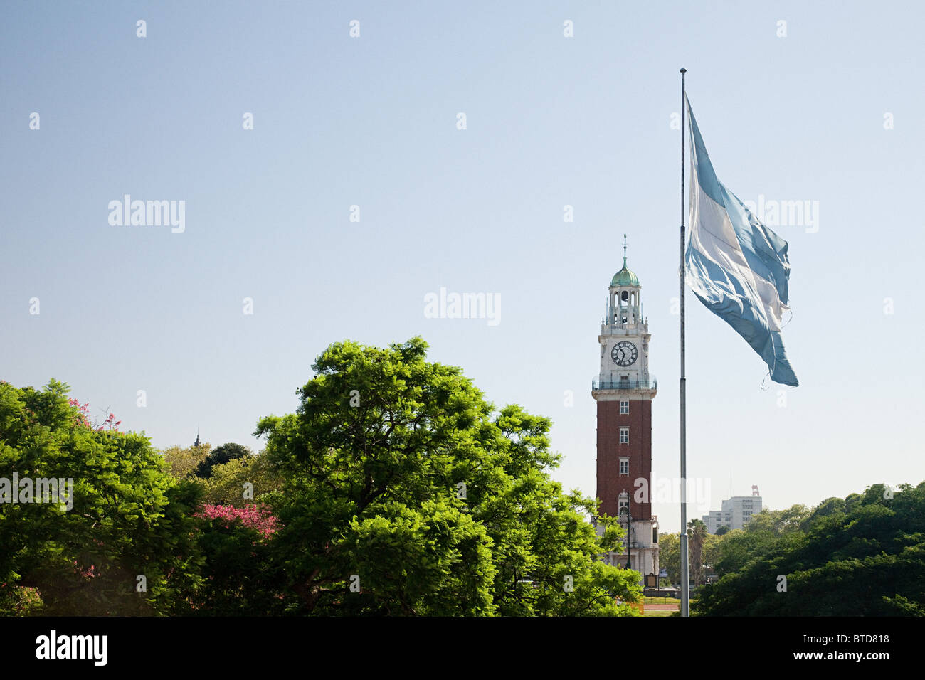 British clock tower, Buenos Aires, Argentina Stock Photo - Alamy