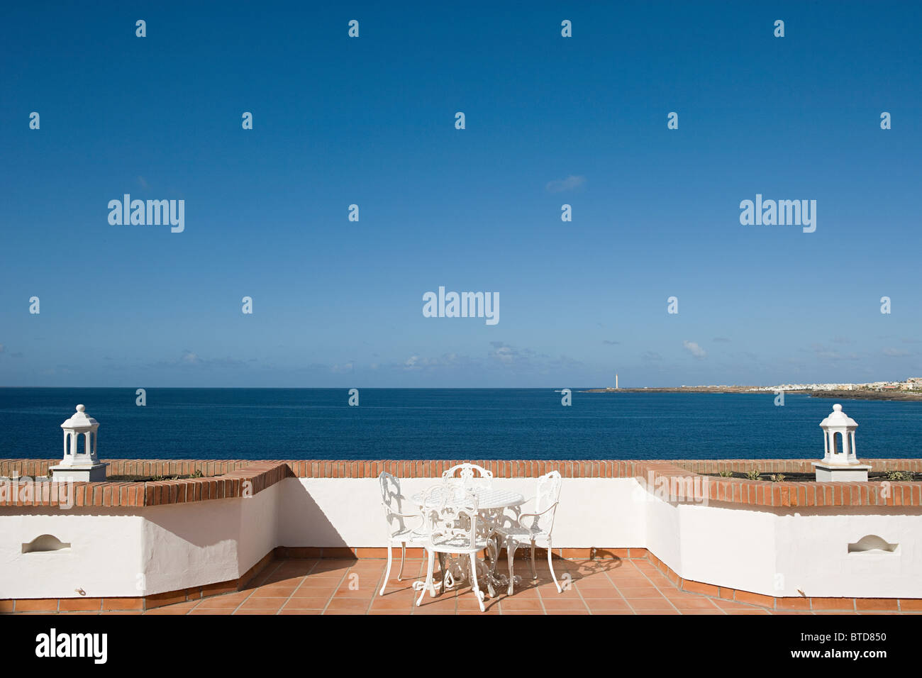 Terrace ocean view hi-res stock photography and images - Alamy