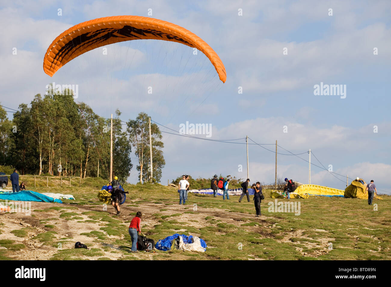 Paragliding Cross-country Portuguese League, in the north of Portugal ...