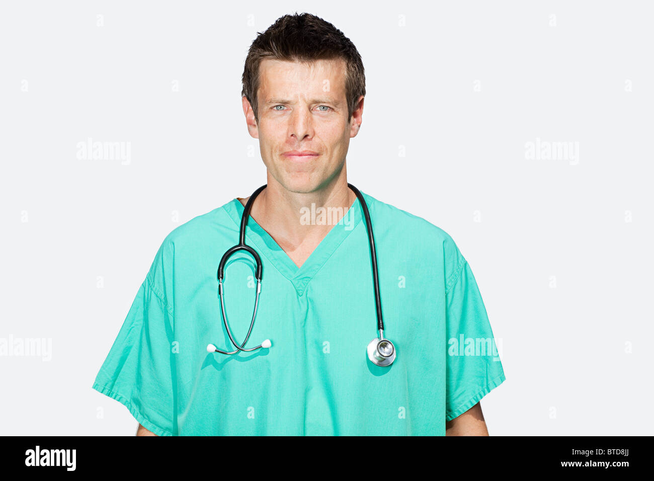 Portrait of a surgeon Stock Photo - Alamy