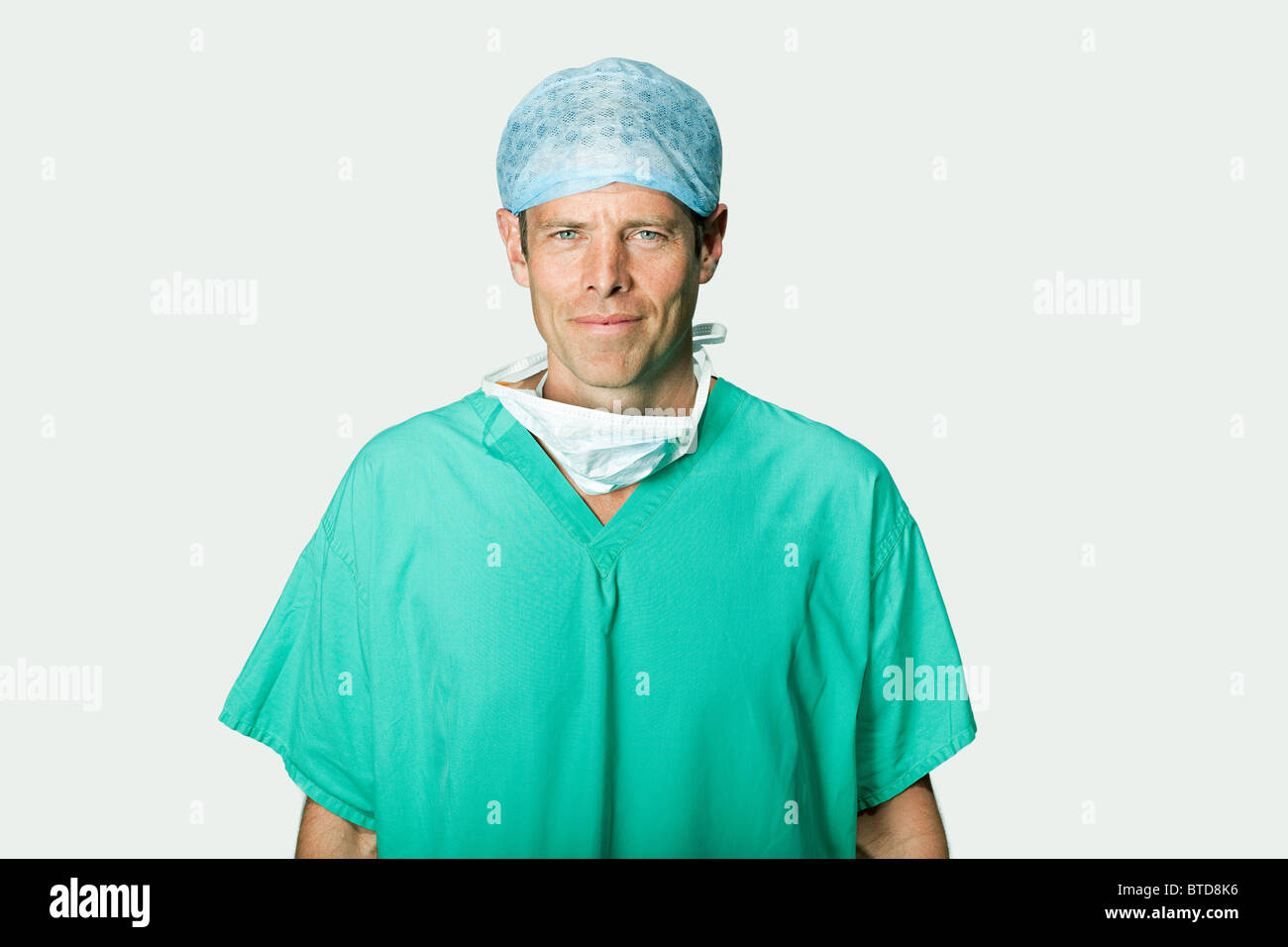 Portrait of a surgeon Stock Photo - Alamy