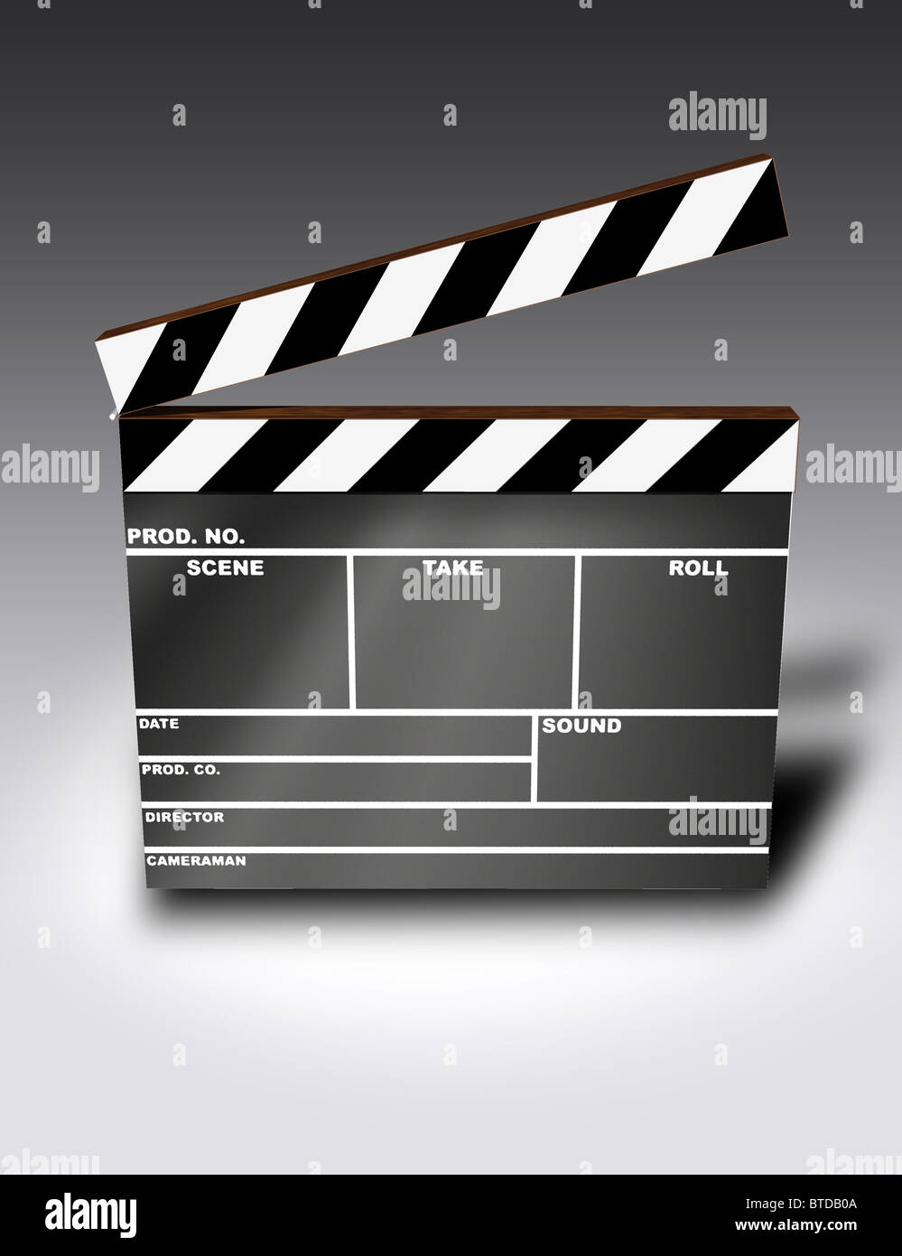 Digital clapper board hi-res stock photography and images - Alamy
