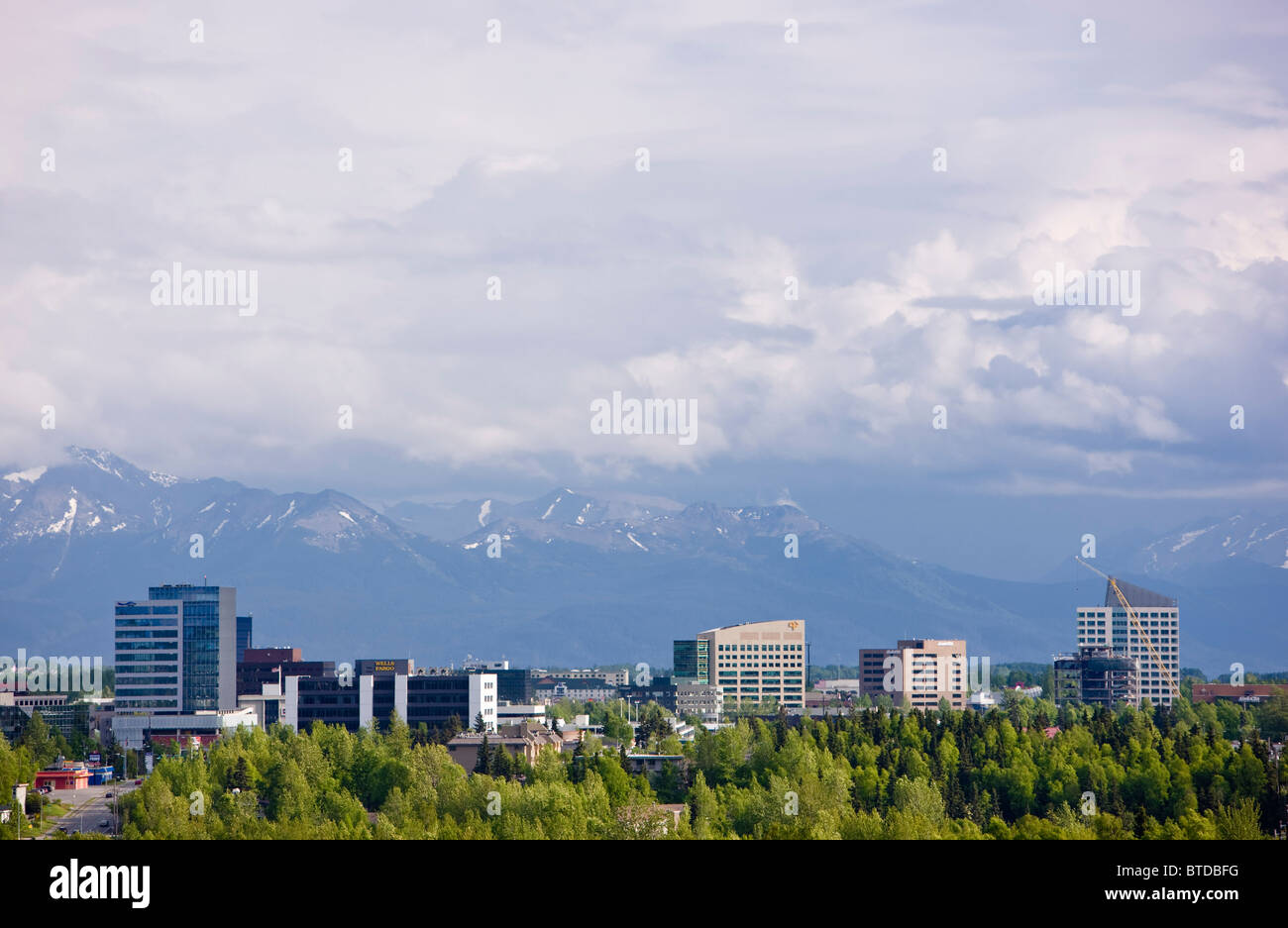 Midtown anchorage alaska hi-res stock photography and images - Alamy