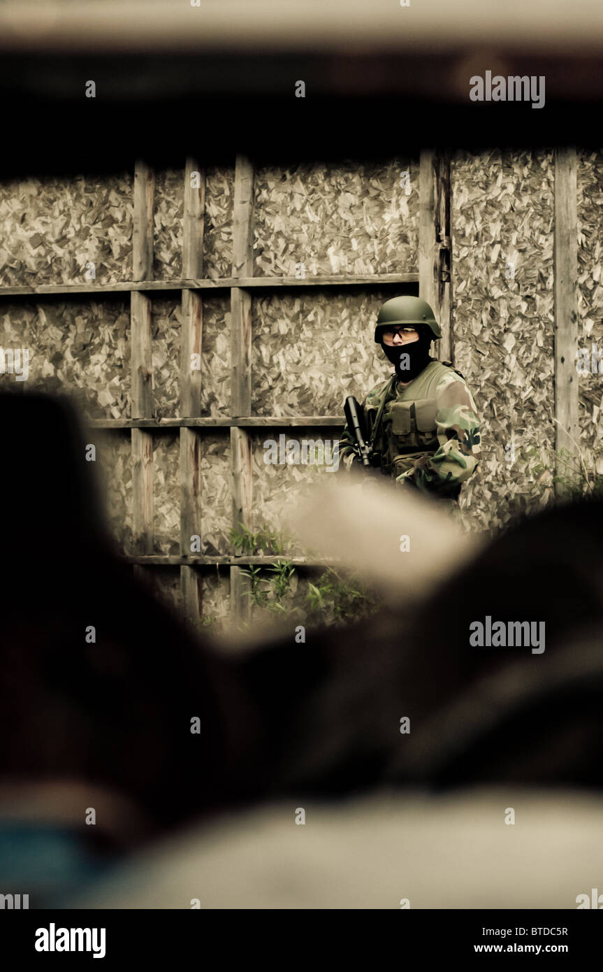 Weapon on duty army soldier war hi-res stock photography and images - Alamy