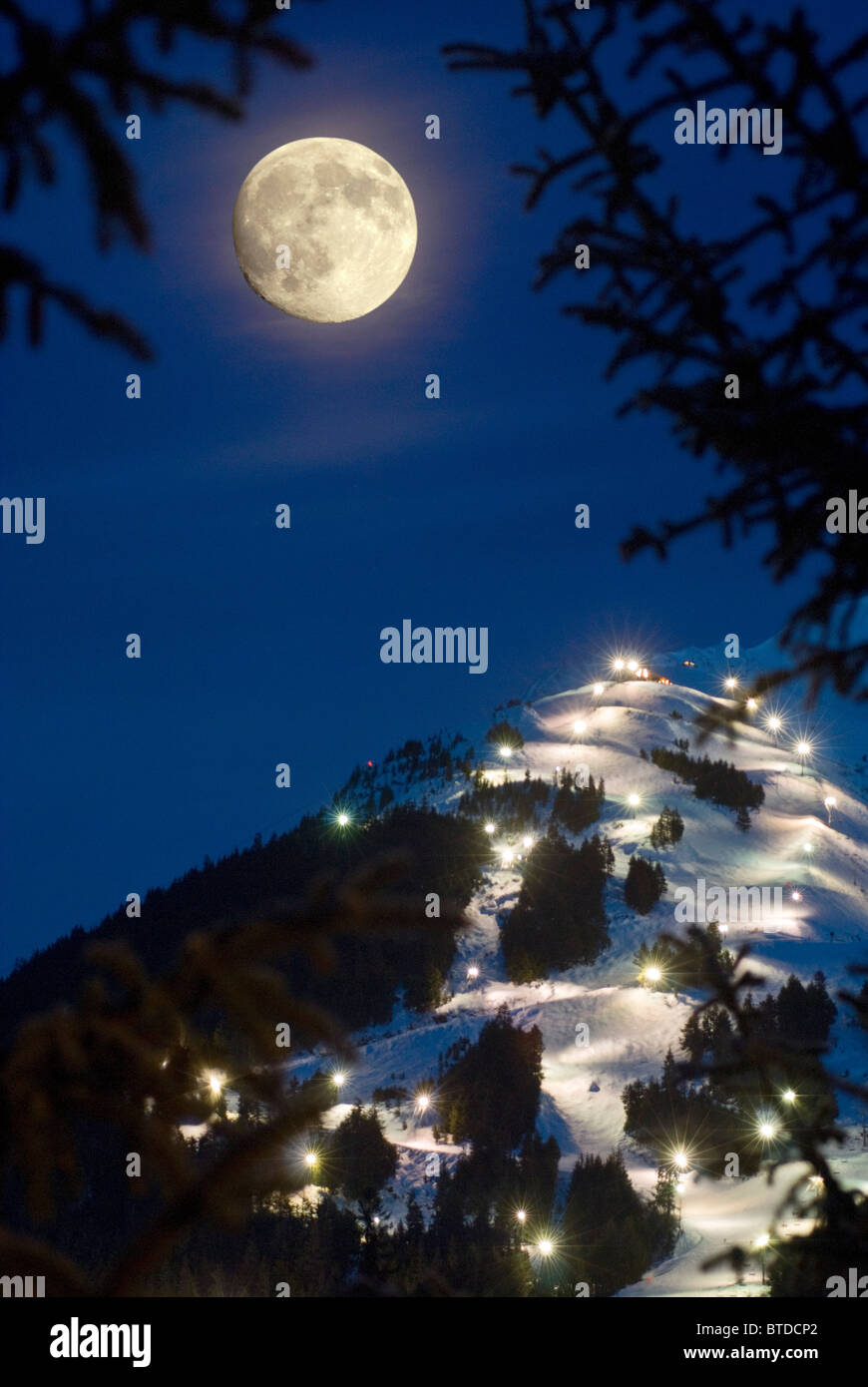 Moonrise Night Nighttime High Resolution Stock Photography and Images ...