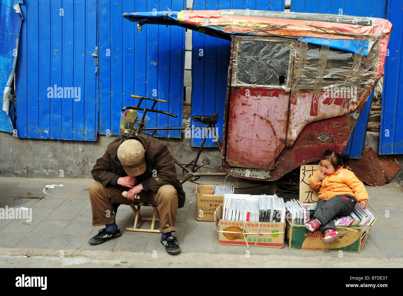 China Rickshaw High Resolution Stock Photography and Images - Alamy