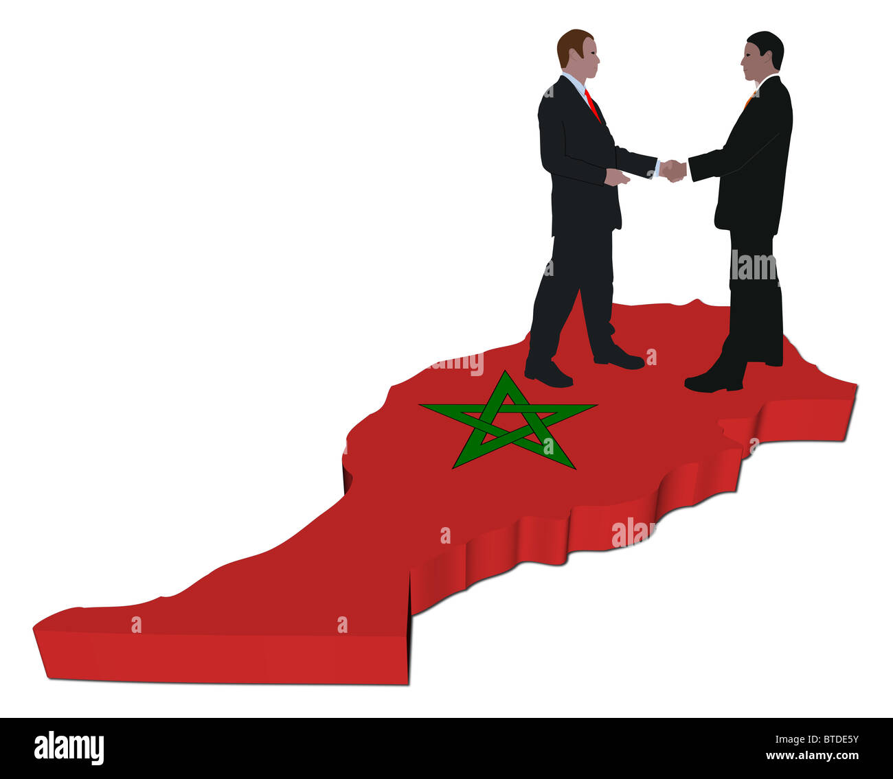 Moroccan map hi-res stock photography and images - Alamy