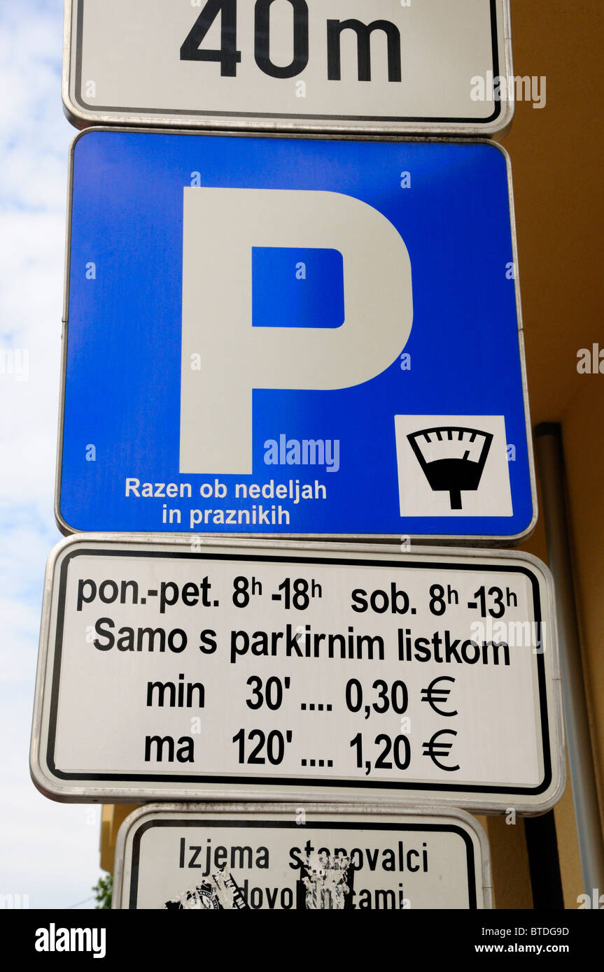 Parking Monday To Saturday High Resolution Stock Photography and Images ...