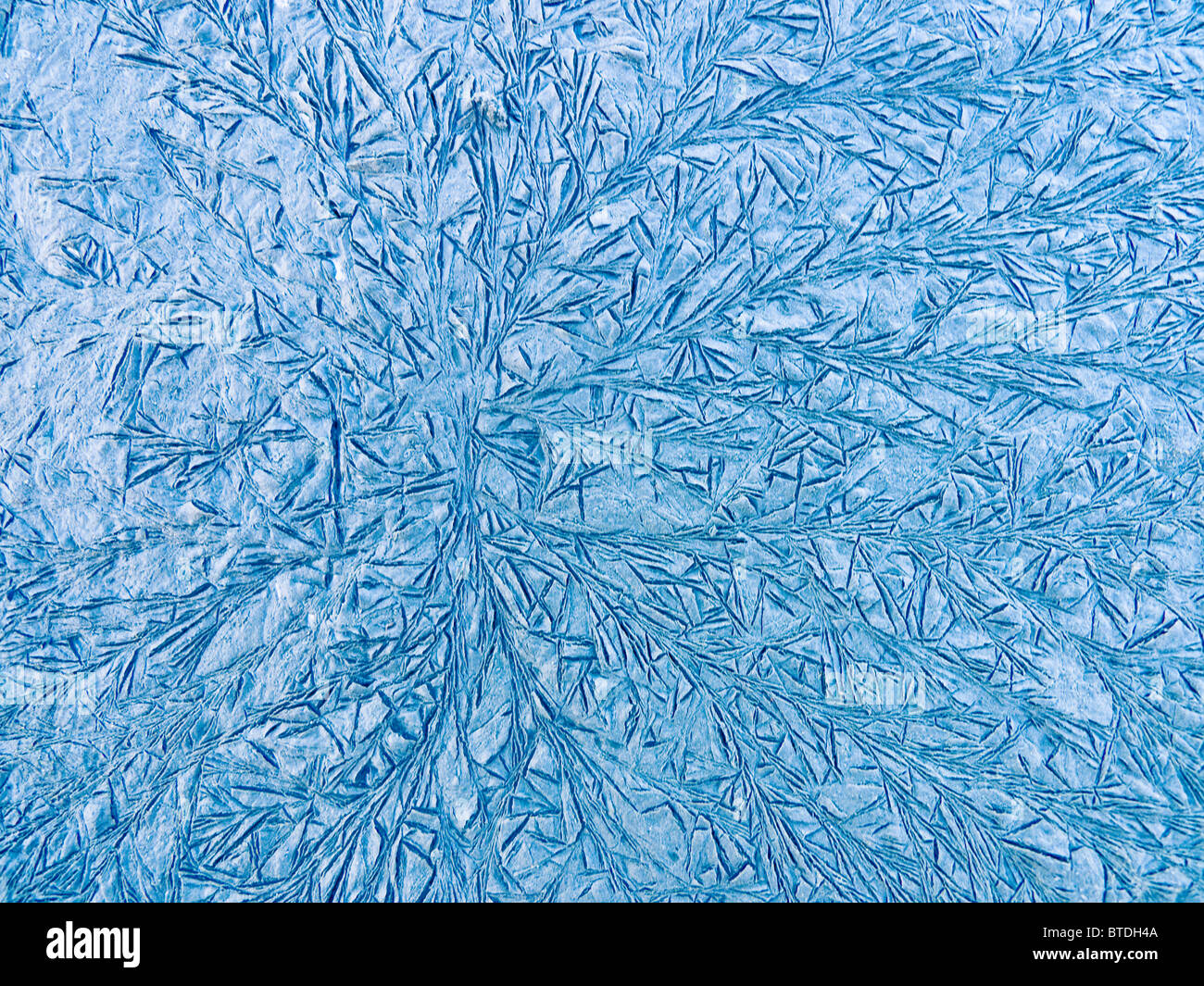Abstract patterns in the ice during Winter along the Tony Knowles ...
