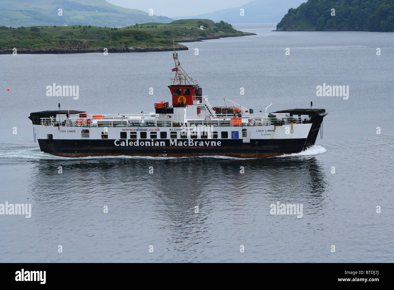 Kilchoan to Tobermory ferry MV loch linnhe crossing Sound of Mull ...