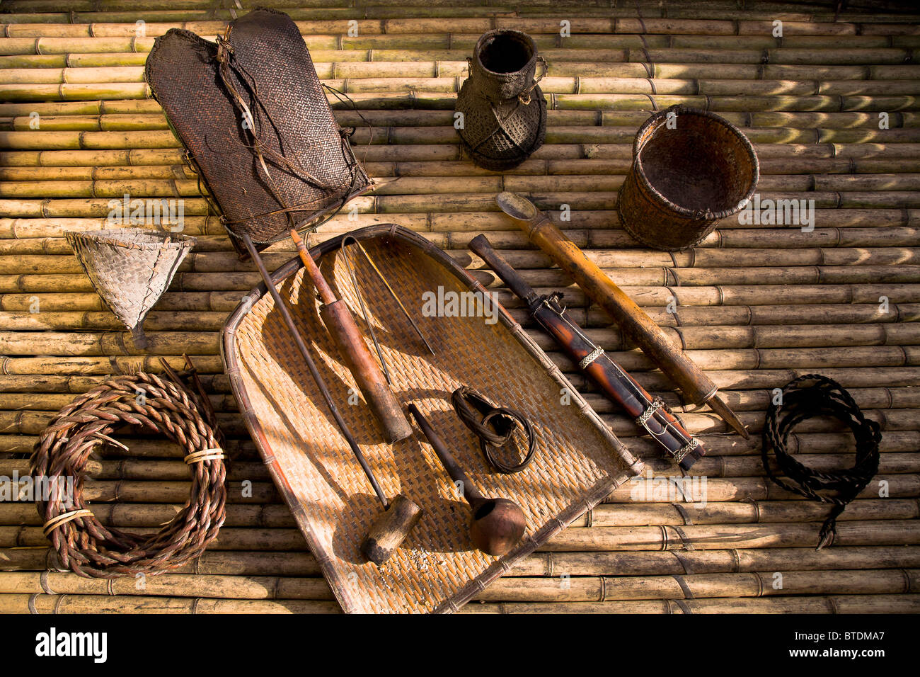 Tribe utensils hi-res stock photography and images - Alamy