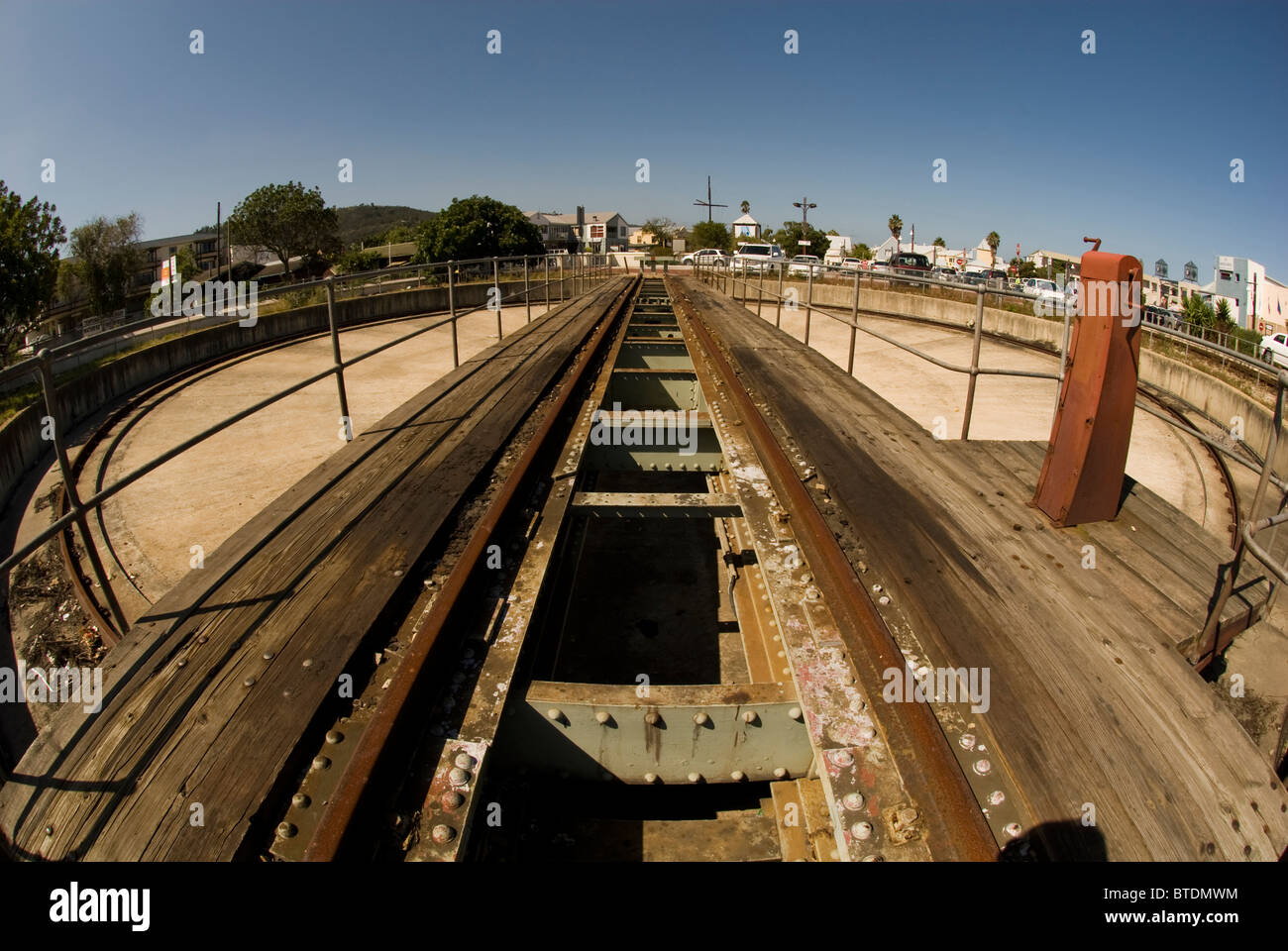 Railway Turning area Stock Photo - Alamy