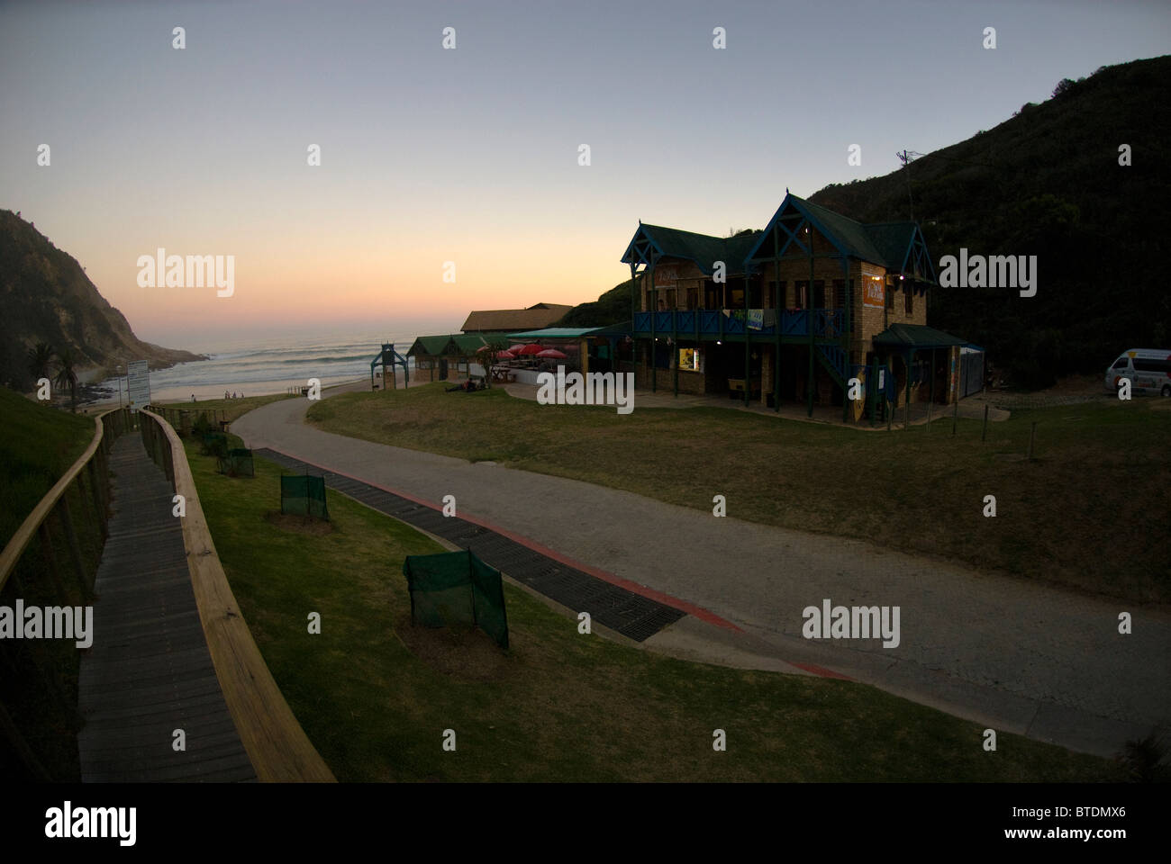 Victoria Bay Restaurant at night (High ASA Stock Photo - Alamy