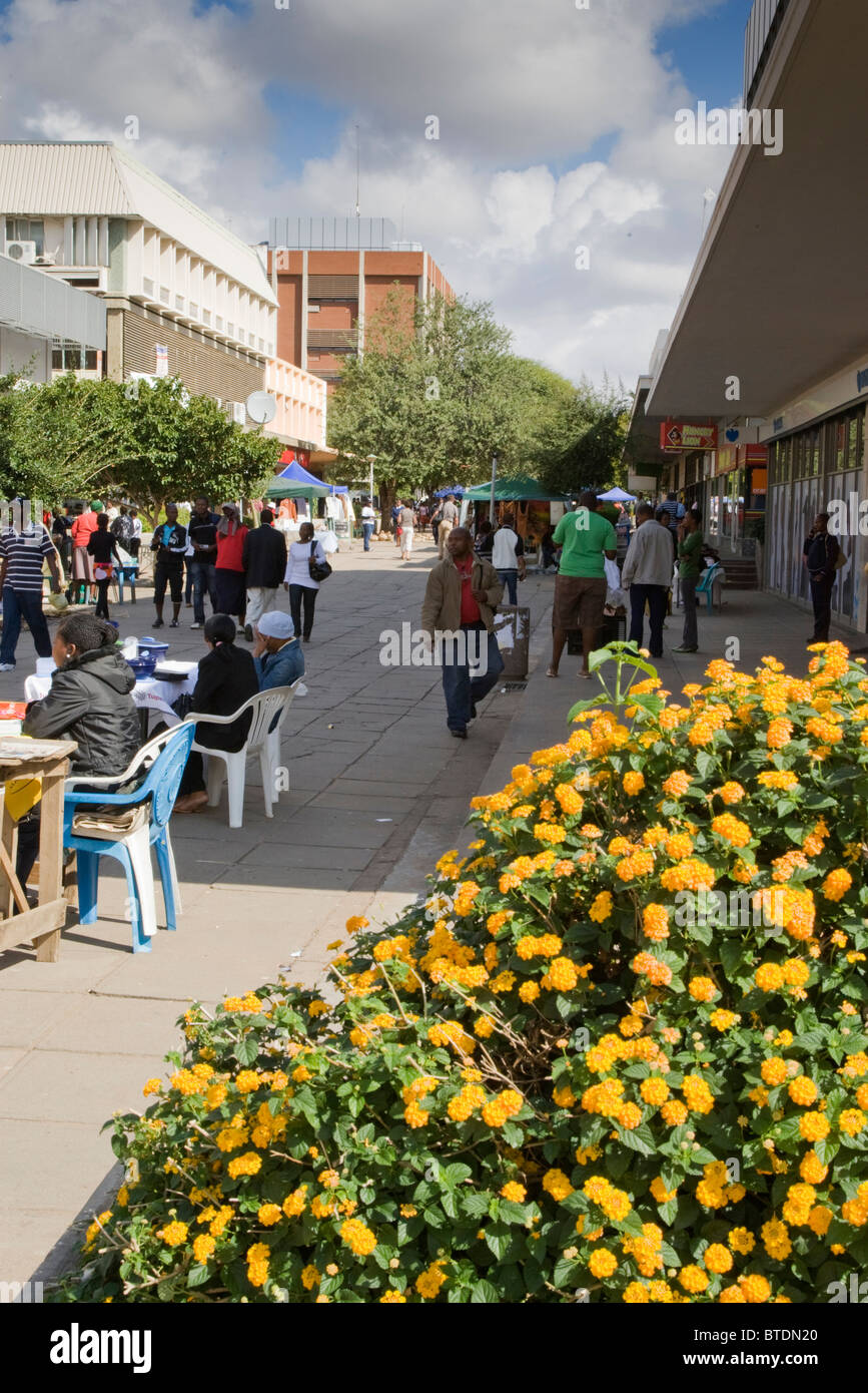 Street scene gaborone botswana hi-res stock photography and images - Alamy