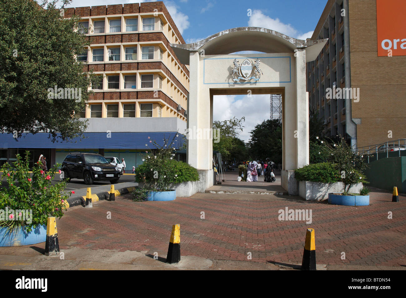 Street scene gaborone botswana hi-res stock photography and images - Alamy