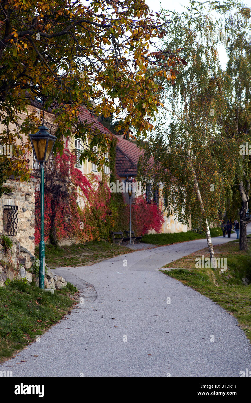 Old lamp posts on path hi-res stock photography and images - Alamy