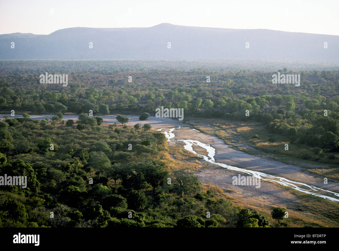 Aerial view of the Lubanga river Stock Photo - Alamy
