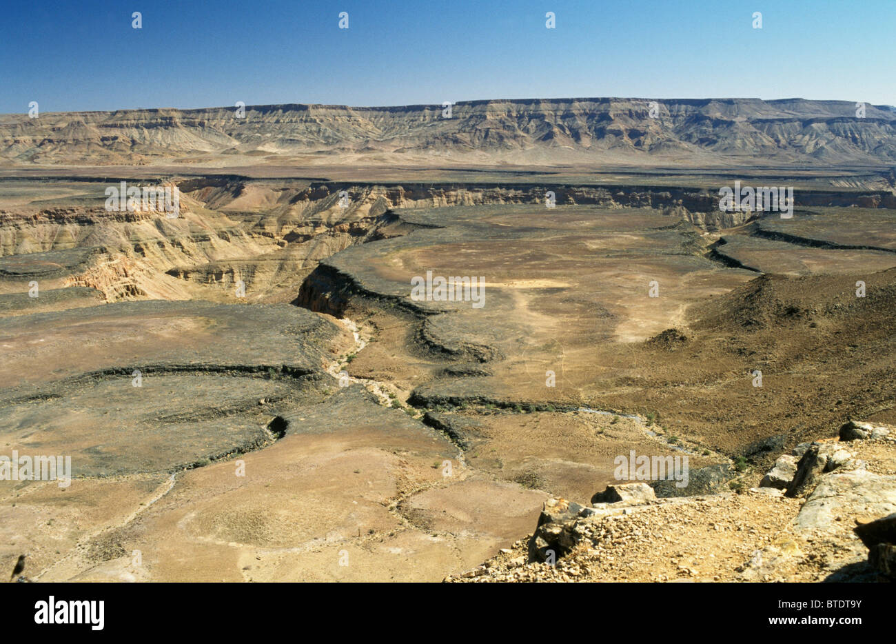 Scenic view of Fish River canyon Stock Photo - Alamy