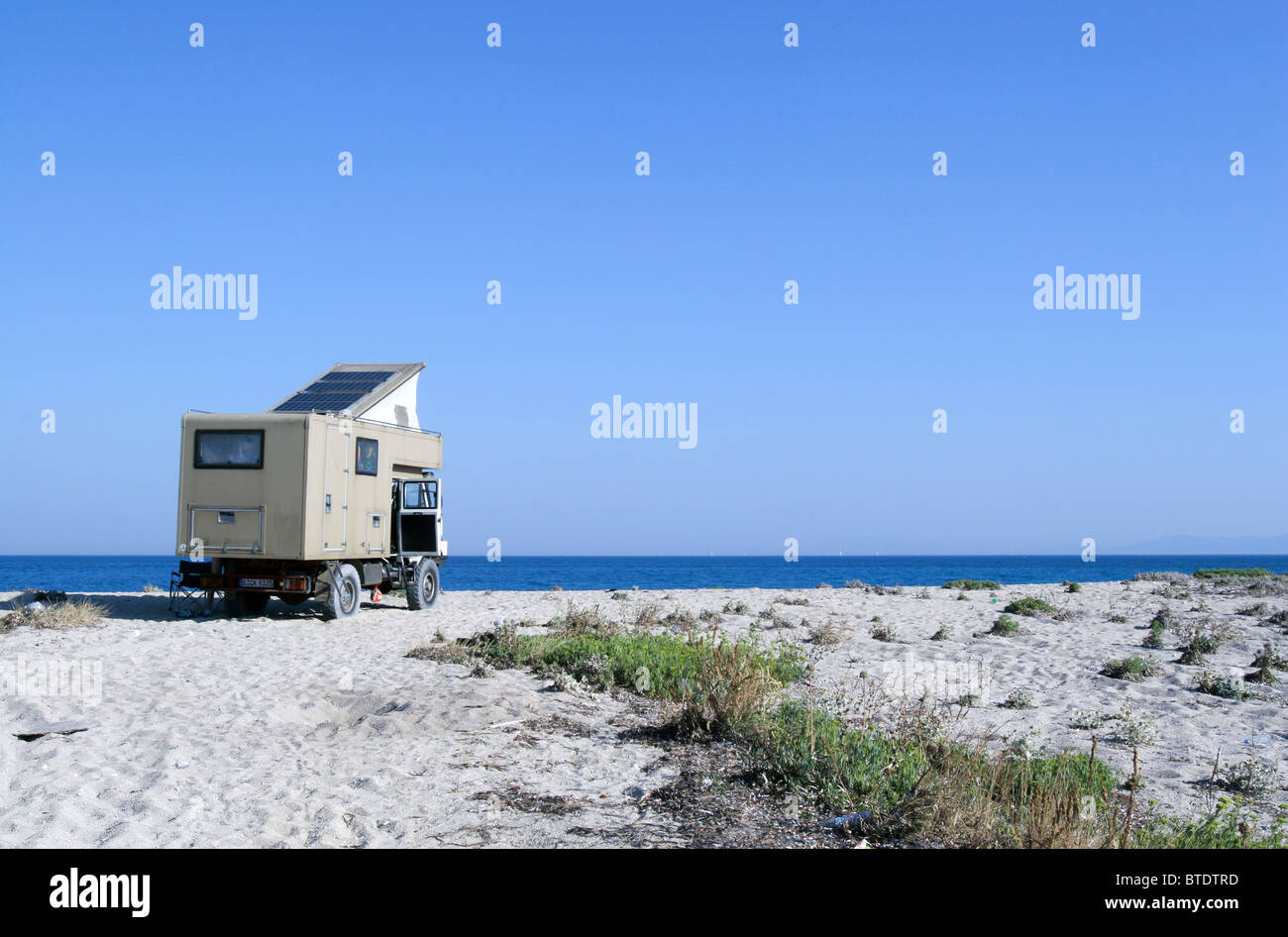 Caravan beach one hi-res stock photography and images - Alamy