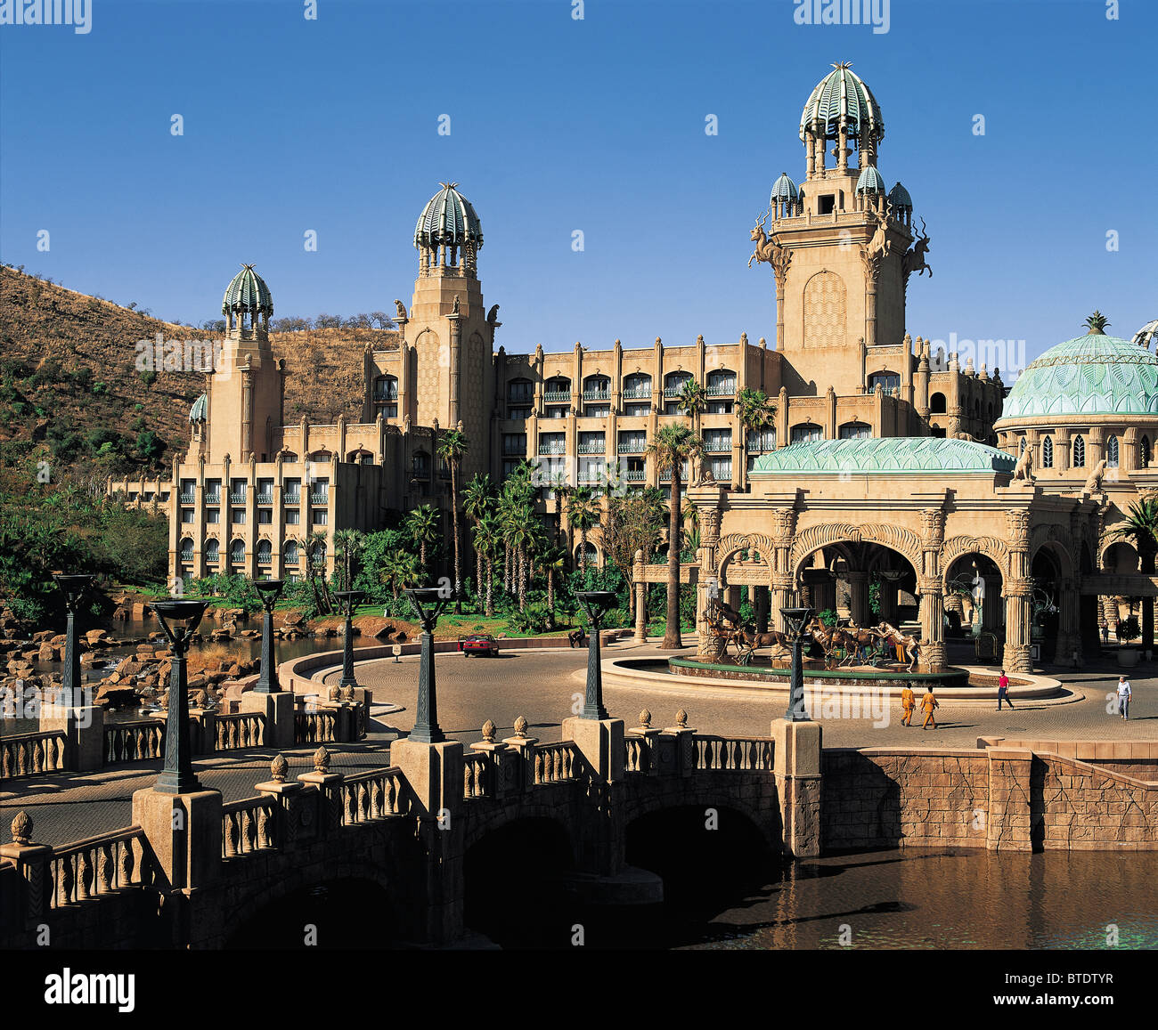 The Lost City Palace viewed from the front entrance Stock Photo - Alamy