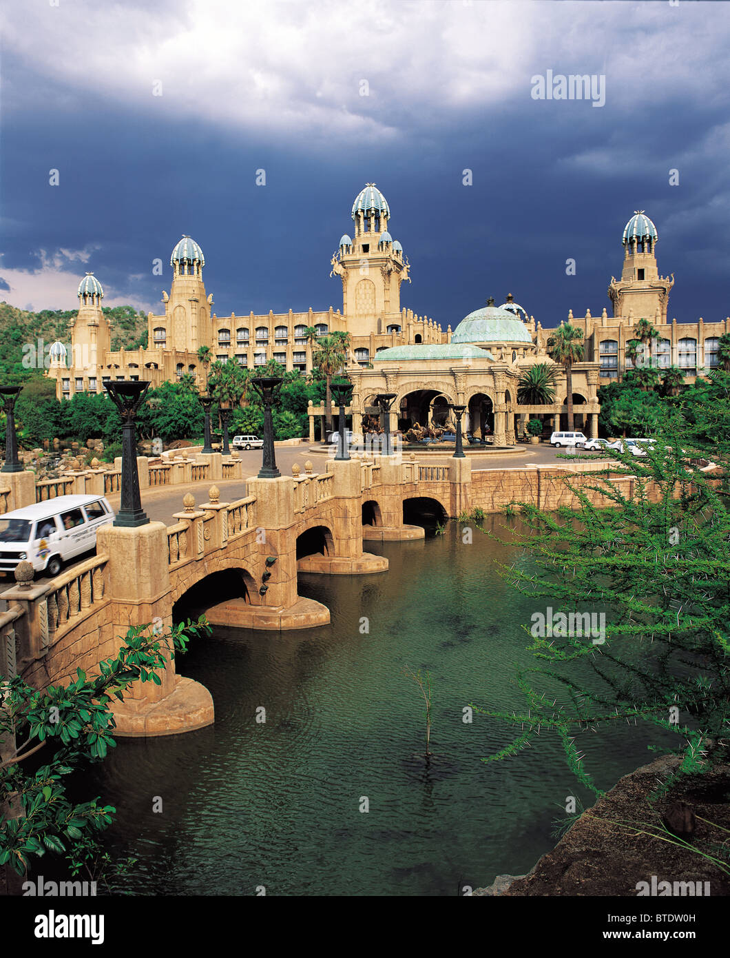 The Lost City Palace viewed from the front entrance Stock Photo - Alamy