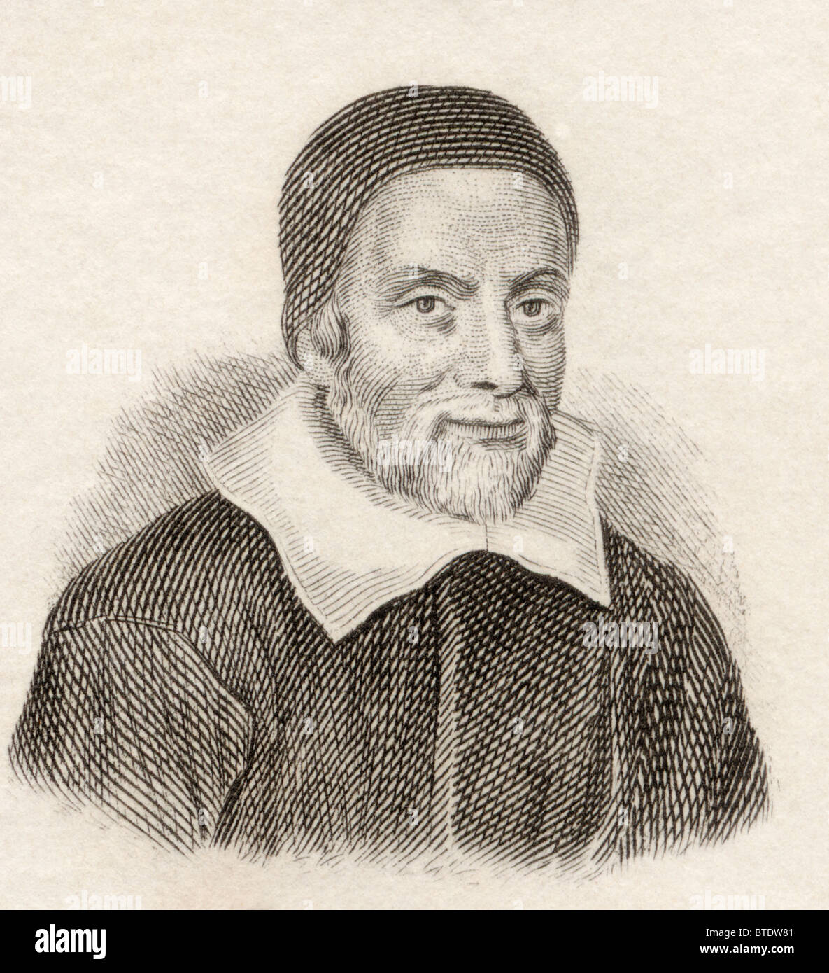 William Oughtred, 1574 to 1660. English mathematician Stock Photo - Alamy
