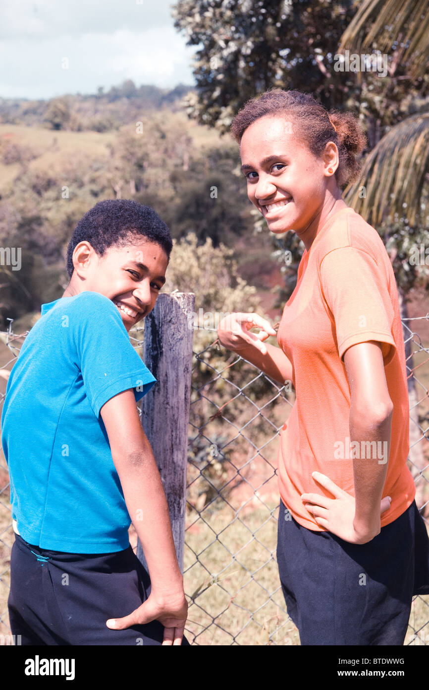 School kids in Fiji Stock Photo - Alamy