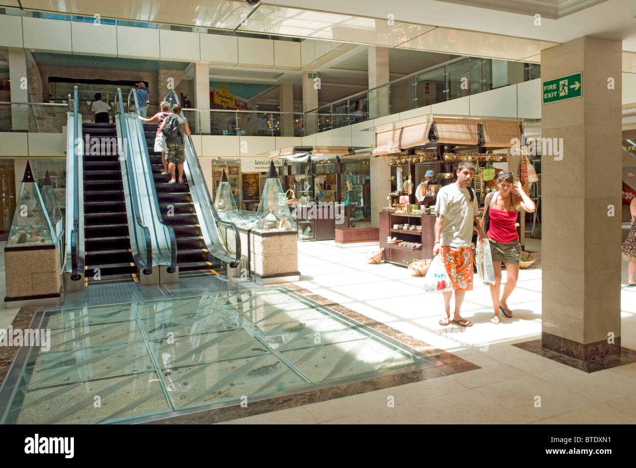 Shopping Mall in Grande Baie, Mauritius Stock Photo - Alamy