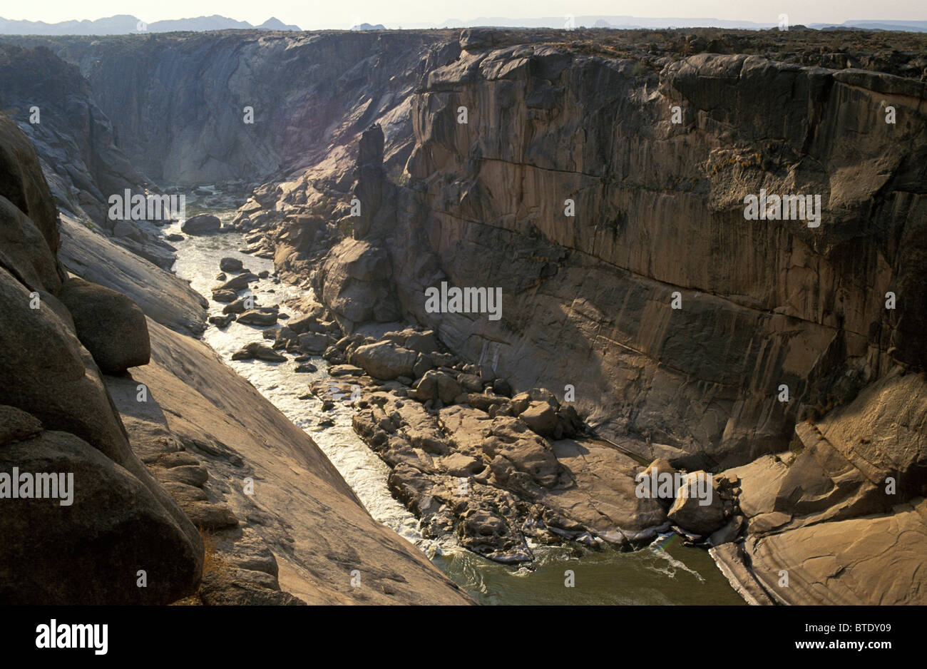 Orange River Gorge downstream from the Augrabies falls Stock Photo - Alamy