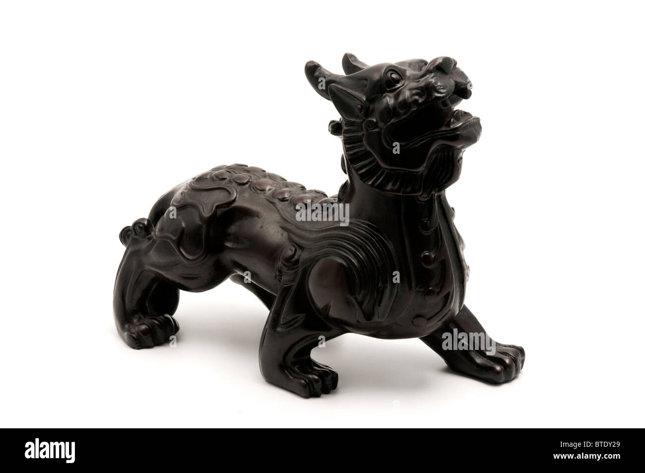 Tibetan snow lion statue hi-res stock photography and images - Alamy