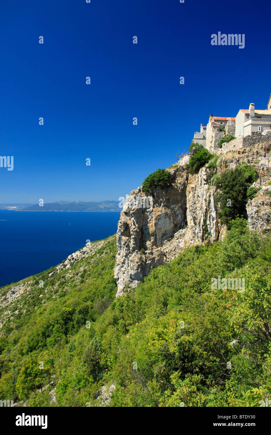 Lubenice village houses hi-res stock photography and images - Alamy