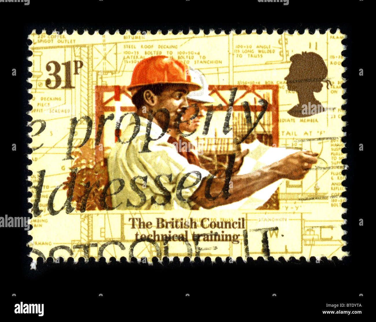 UNITED KINGDOM - CIRCA 1980: A stamp printed in UNITED KINGDOM shows ...