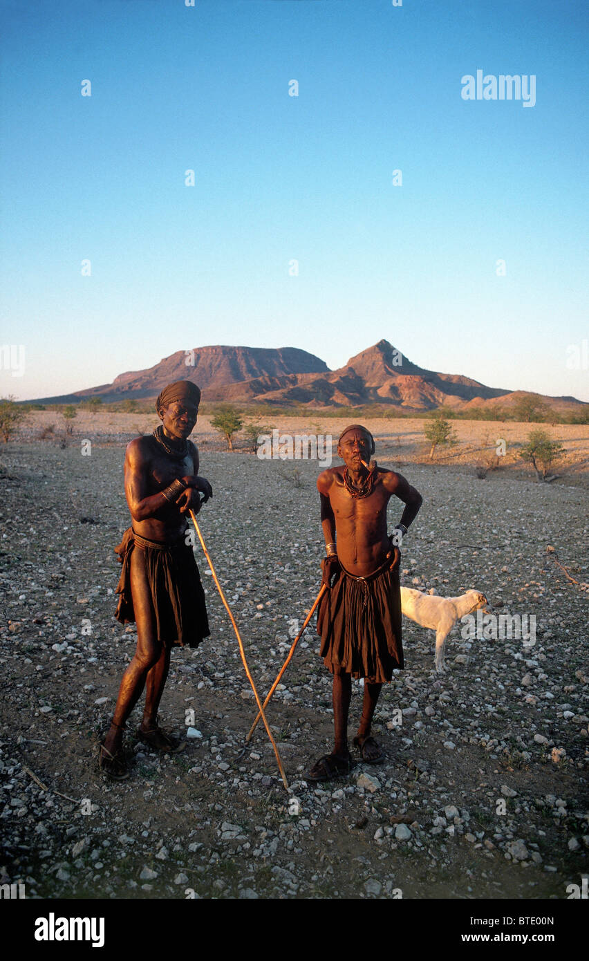 Himba men hi-res stock photography and images - Alamy