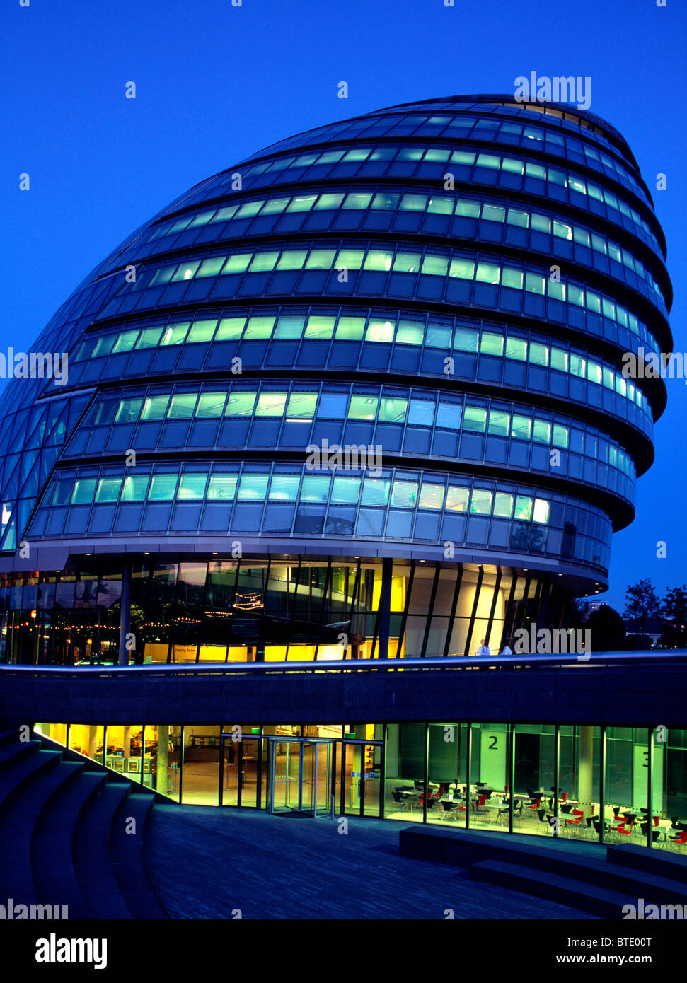 London Assembly Building, Dusk Stock Photo - Alamy