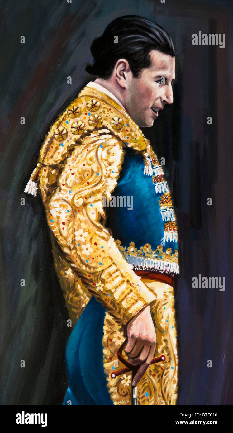 Painting of matador bullfighting hi-res stock photography and images ...