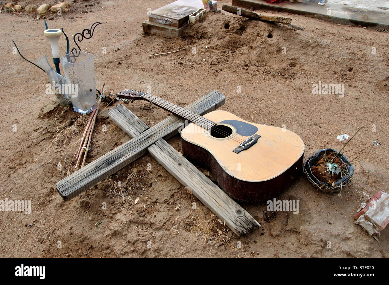 Indian Graves at the Pala Cemetery Stock Photo - Alamy