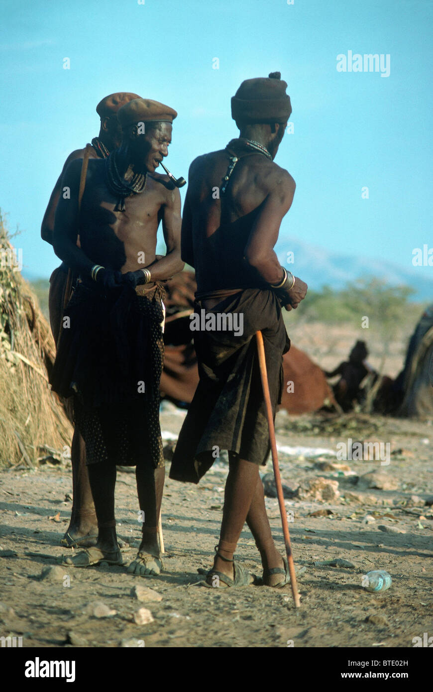 Himba men hi-res stock photography and images - Alamy